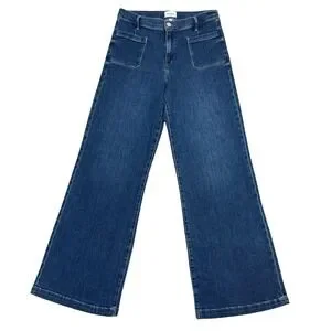 Frame Denim | Jeans | Frame Wide Leg Stretch Denim Jeans 33 Lyon High ...